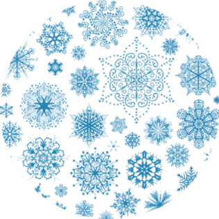 Snowflake Car Stickers and Decals | Winter Decals
