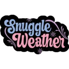 Snuggle Weather Winter Sticker