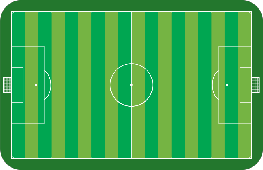 Soccer Field Sticker