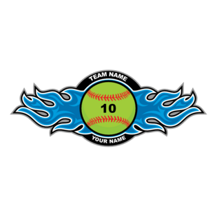 High Quality Softball Fundraiser Car Stickers and Decals