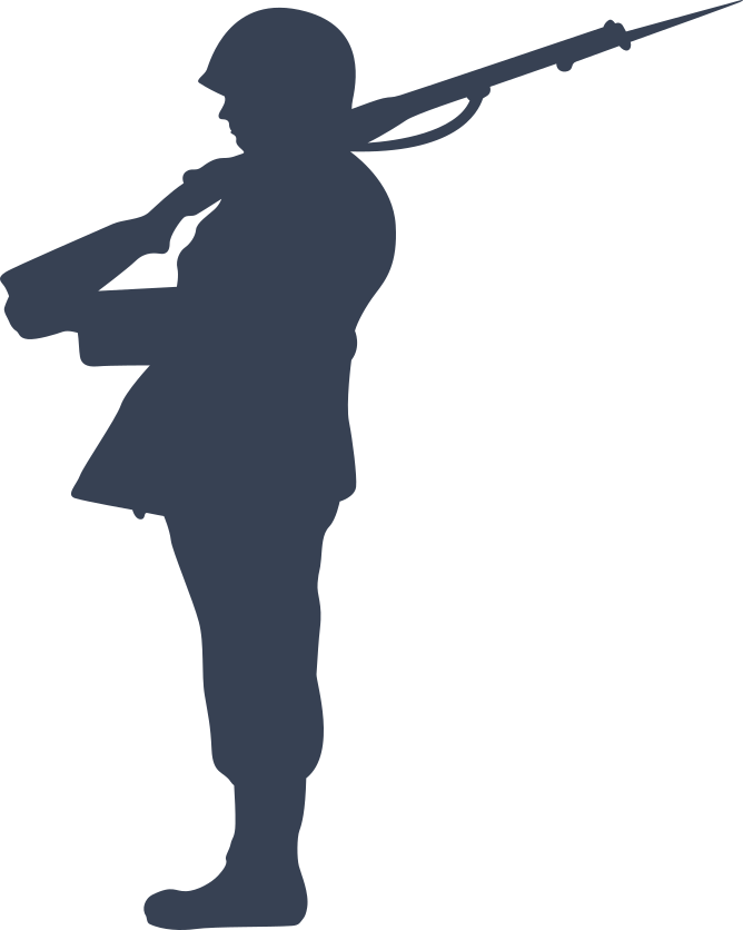 Soldier Sticker - 50+ Colors!