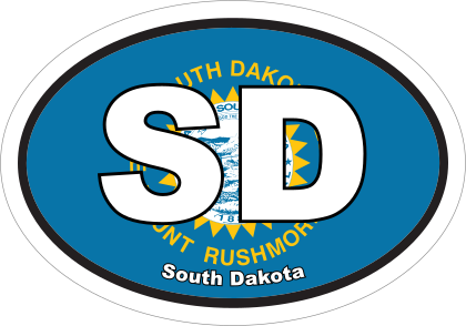 South Dakota Car Stickers and Decals