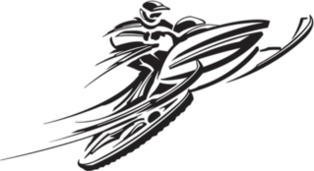 Snowmobile Car Stickers & Decals – Durable Vinyl Stickers