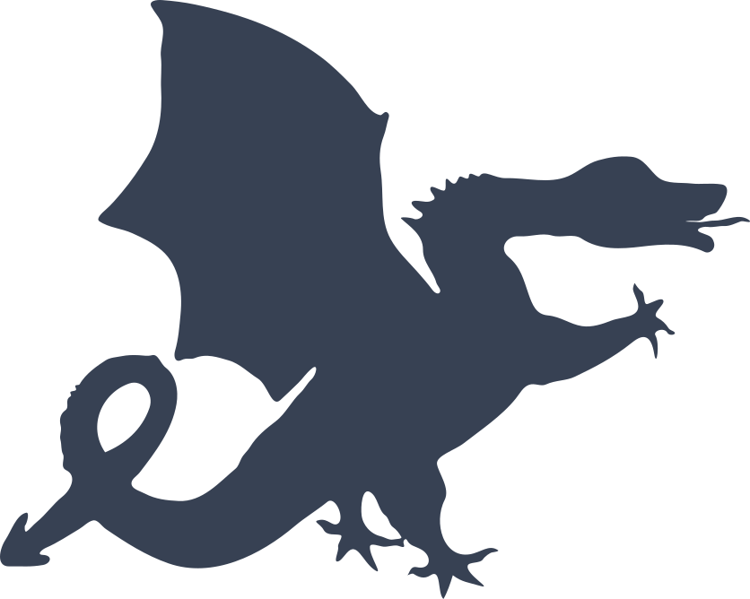 Spiky Dragon Sticker - 50+ Colors!