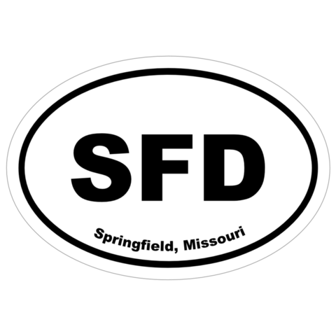 Springfield, Missouri Oval Stickers