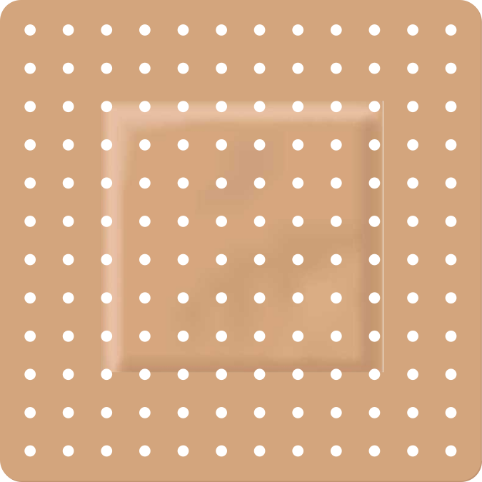 Square Band Aid Bandage Sticker - Fast Shipping & No Minimums