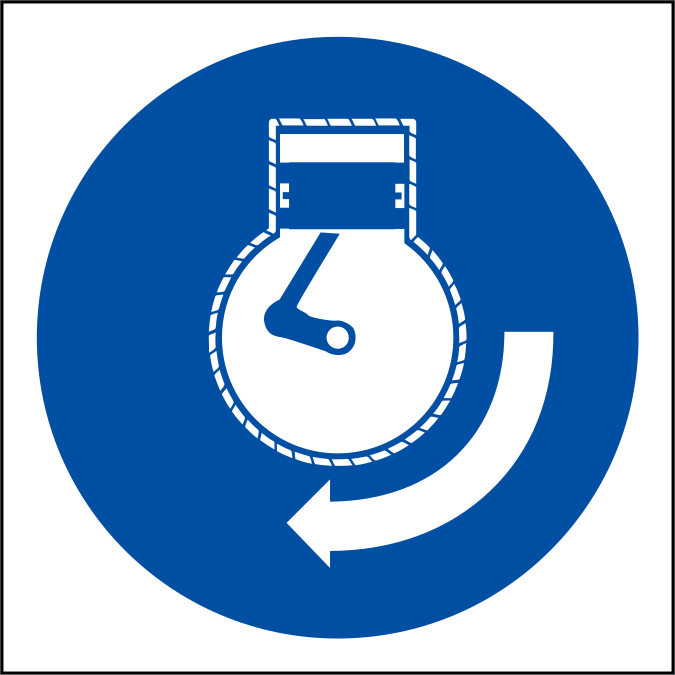 Start Engine Sign Magnet