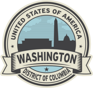 Washington DC Car Stickers and Decals