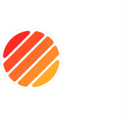 Sun in Slices Sticker