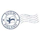 Suomi Finland Postal Stamp Sticker