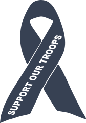 Order Your Support Our Troops Ribbon Today - Free Shipping!