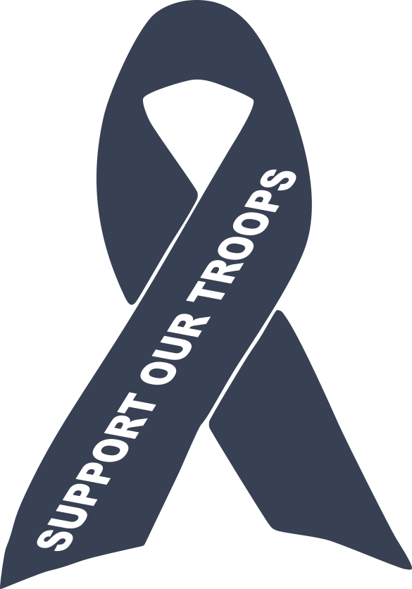 Order Your Support Our Troops Ribbon Today - Free Shipping!