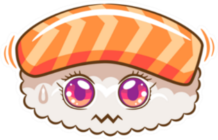 Cute Sushi Car Window Stickers & Decals | Car Stickers