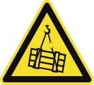 Suspended Load Sign Sticker Shipped Fast & Free!