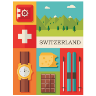 Switzerland Stickers