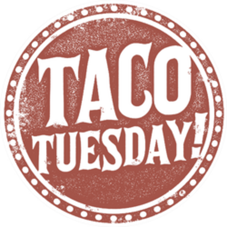 Taco Tuesday Stamp Sticker