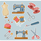 Tailor Sticker Sheet