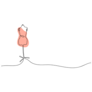 Tailors Dummy Female Sticker