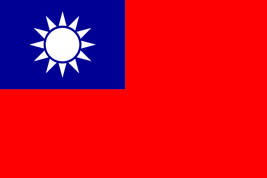 Vibrant, High-Quality Taiwan Flag Stickers