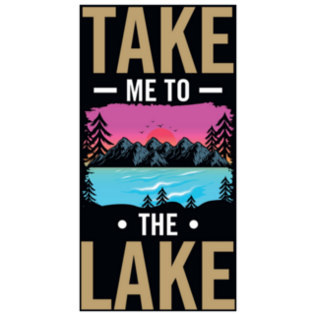 Lake Car Stickers & Decals – Fully Customizable for Any Use