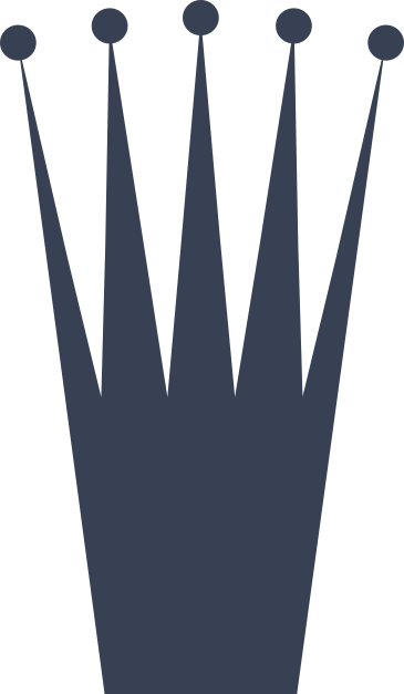 Order Your Tall Crown Five Point Sticker Today - Free Shipping!