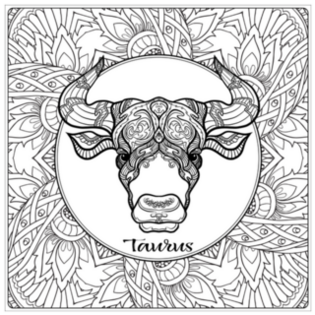 Taurus Zodiac & Astrology Stickers & Car Decals