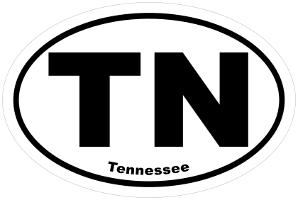 Tennessee Car Stickers and Decals