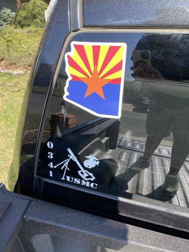 Arizona Decals & Stickers | Free Shipping