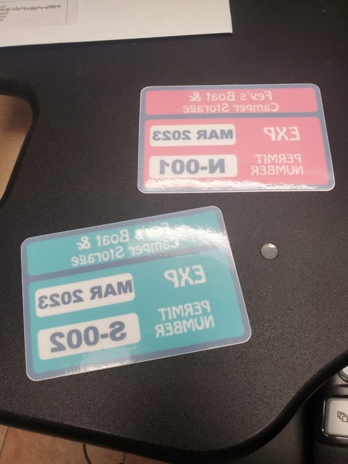 Design Custom Employee Parking Permits Online
