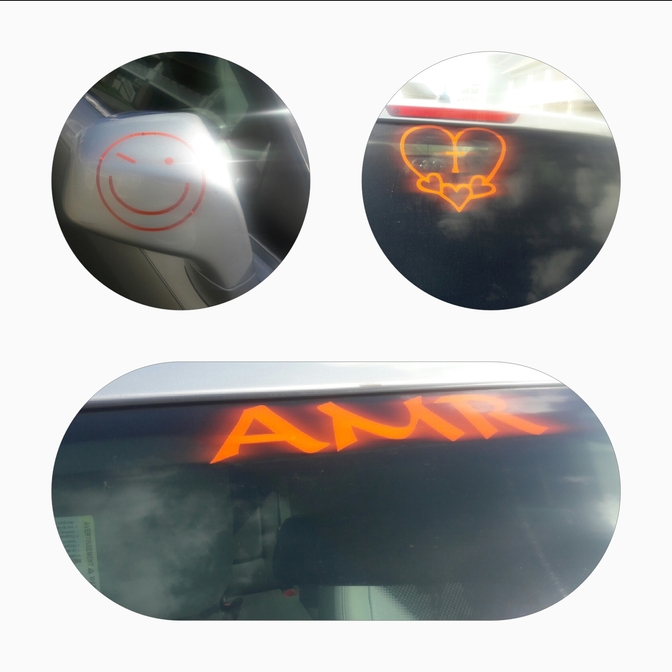 Customizable Eye Car Stickers & Decals