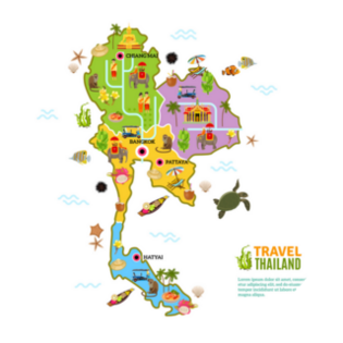 Thailand Stickers and Decals