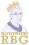Order Your The Notorious RBG Sticker Today - Free Shipping!