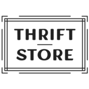 Thrift Store Sign Sticker