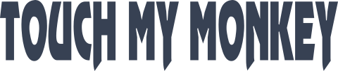 Touch My Monkey Sticker - Fast Shipping & No Minimums