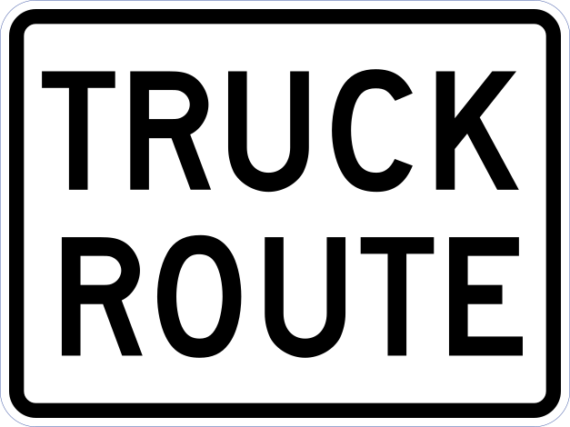 Order Your Truck Route Sticker Today - Free Shipping!