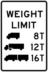 Order Your Truck Weight Limit Sticker Today - Free Shipping!