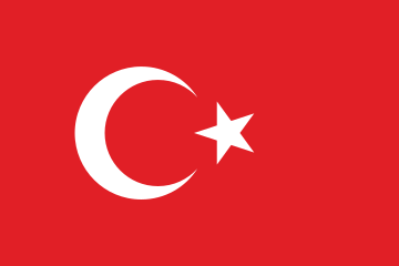 Order Your Turkey Flag Sticker Today - Free Shipping!