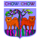 Two Chow Chows Sticker