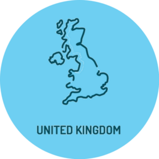United Kingdom Stickers & Decals - Free Shipping