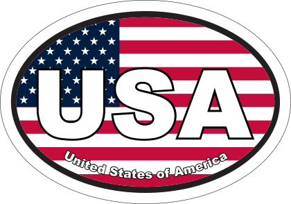 American Flag Decals & Stickers for Your Truck or Car