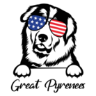 USA Great Pyrenees Sticker