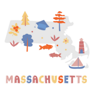 Massachusetts Car Stickers and Decals