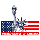 USA Statue Of Liberty New York Sticker