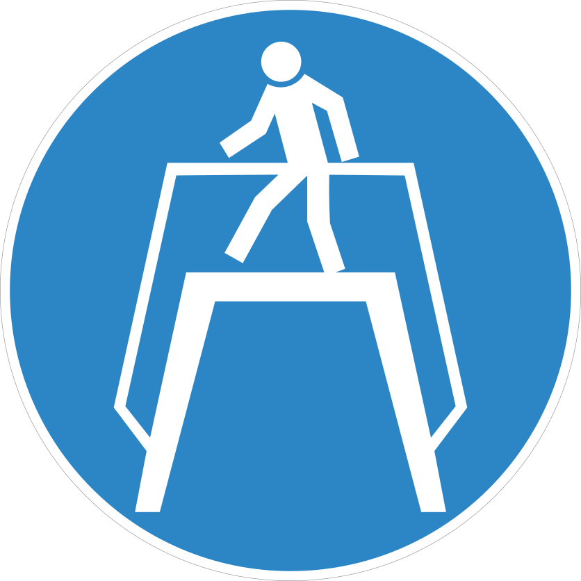 Vibrant, High-Quality Use Railing Sign Stickers