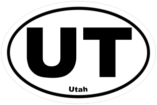 Utah Car Stickers and Decals
