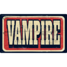 Vampire Sign Sticker
