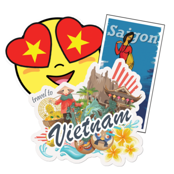 Vietnam Stickers & Decals | Free Shipping