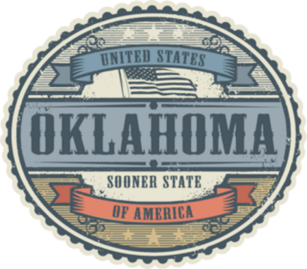 Vintage Oklahoma Sticker