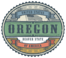 Vintage Oregon Sticker