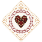 Vintage Poker Card Sticker
